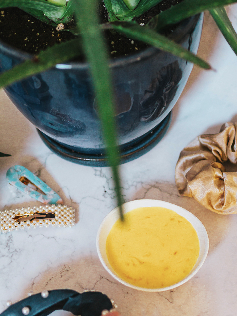 Aloe Vera Hair Mask Story - The Honeyed