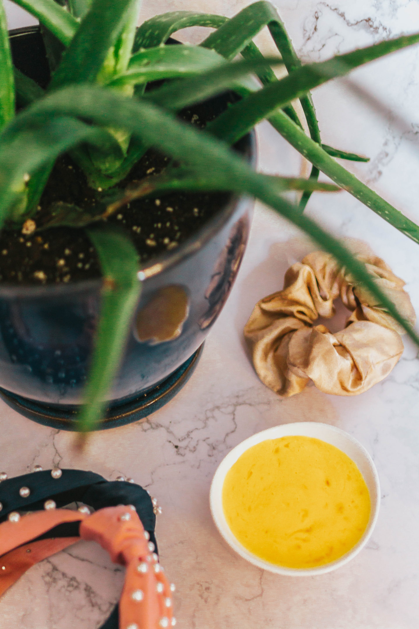 Aloe Vera Hair Mask3 The Honeyed