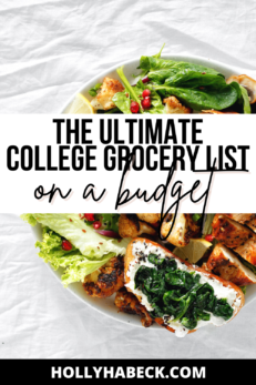 35 Healthy College Grocery List Ideas That Won't Kill Your Budget